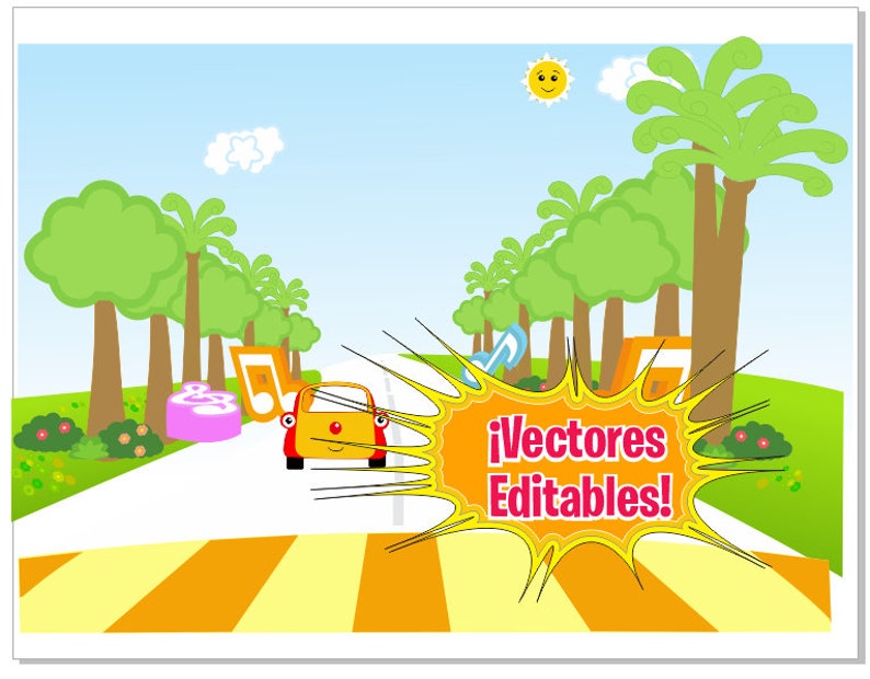 Plim Plim Vectores editables todos los personajes incluye | Etsy