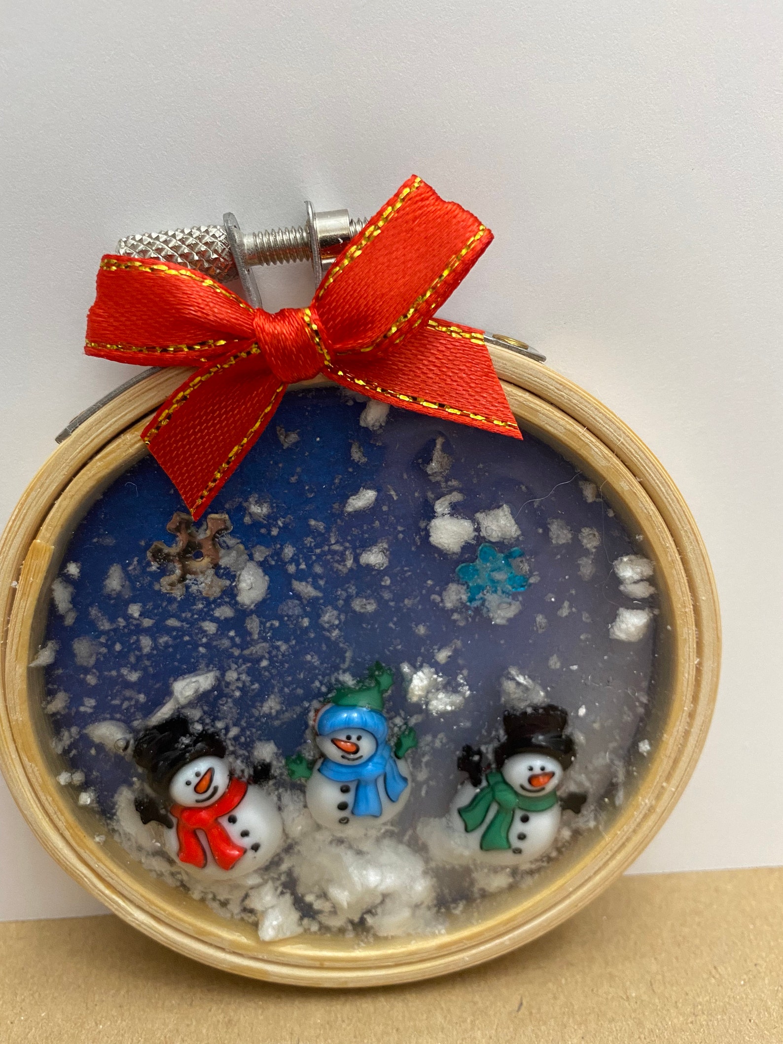 Snowman Christmas Ornament - Etsy