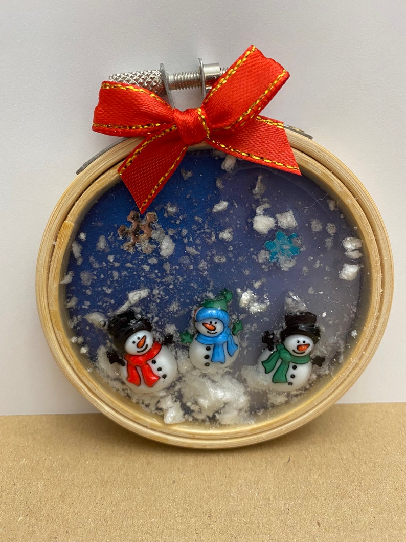 Snowman Christmas Ornament - Etsy
