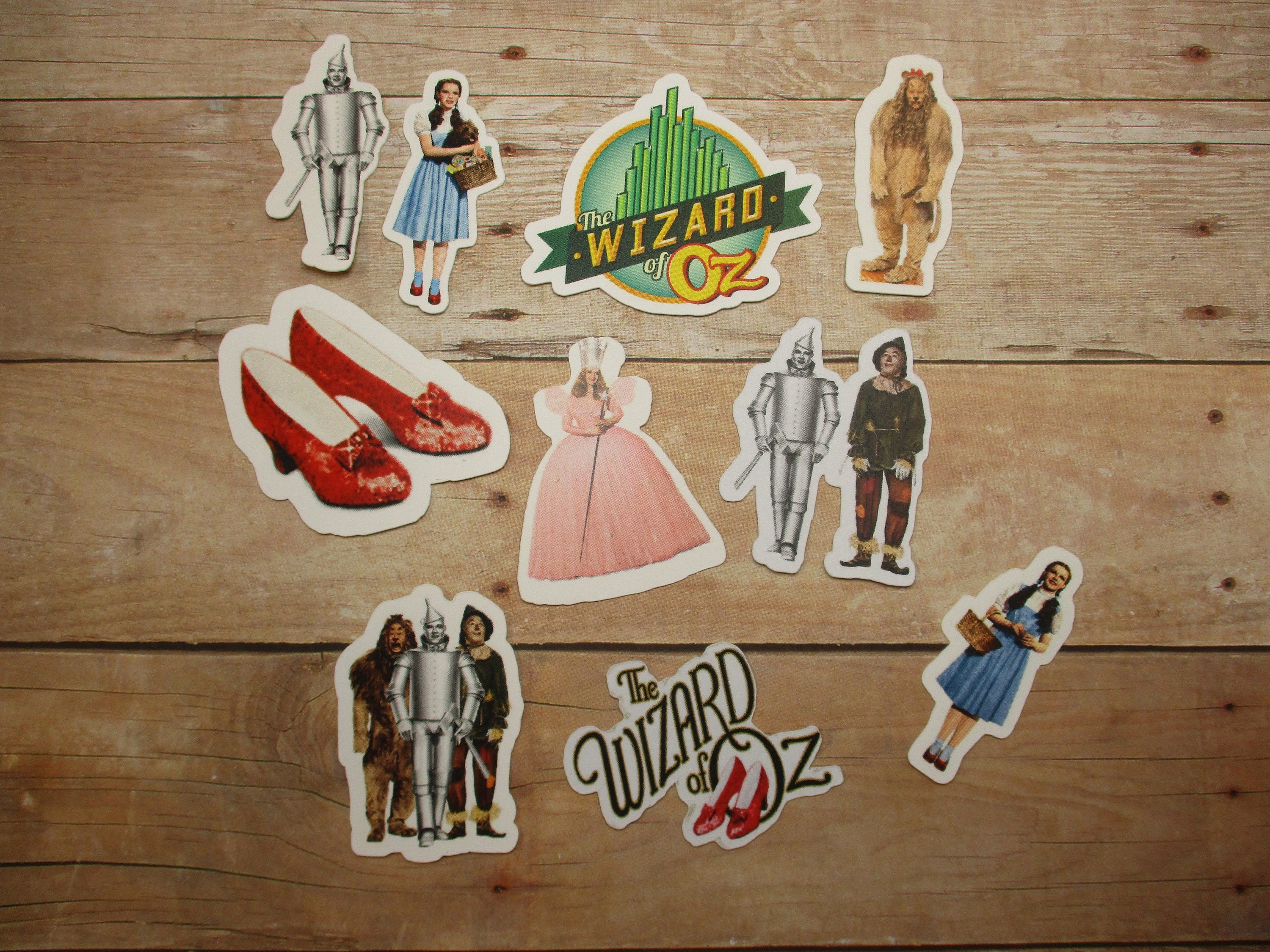 The Wizard of Oz 1.5 Inches Die Cuts Cut Outs the Wizard of - Etsy