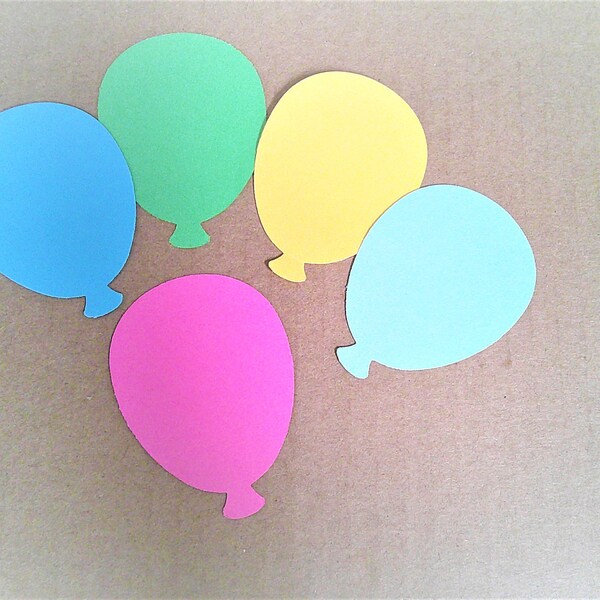 Balloon Cut Out - Etsy