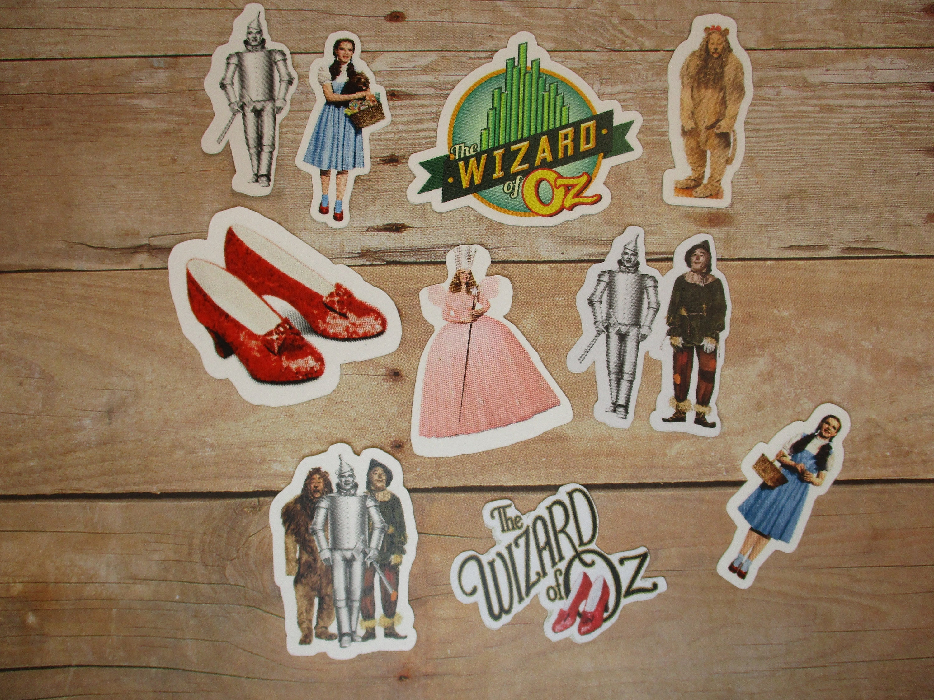 The Wizard of Oz 1.5 Inches Die Cuts Cut Outs the Wizard of - Etsy
