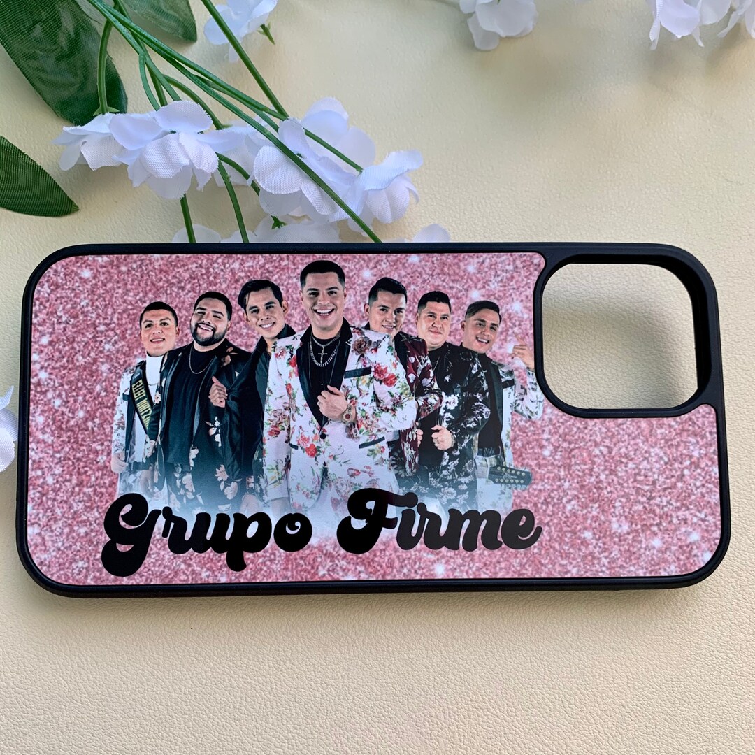 Grupo Firme Group Photo Cell Phone Case iPhone Samsung Cases Pink ...