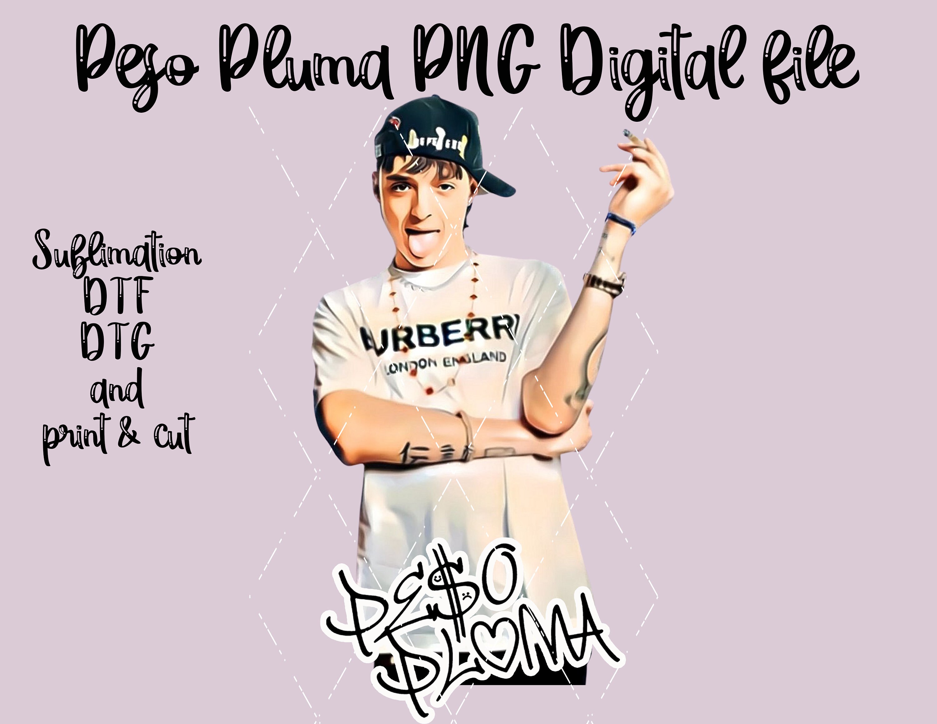 Peso Pluma PNG Digital Download Image File DTF DTG - Etsy Hong Kong