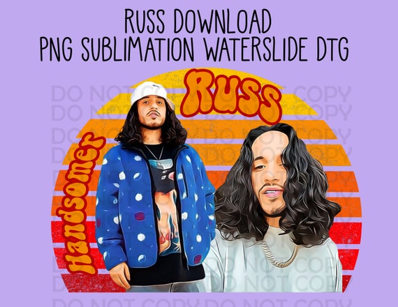 Russ PNG Digital Download Sublimation DTG Image Handomser - Etsy