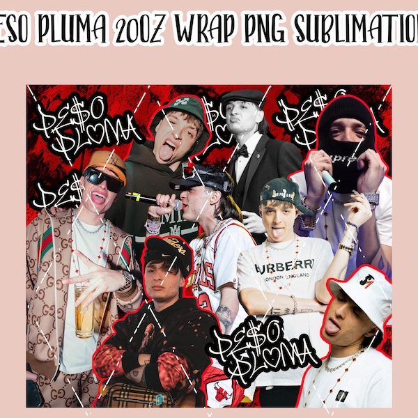 Peso Pluma Collage Png - Etsy