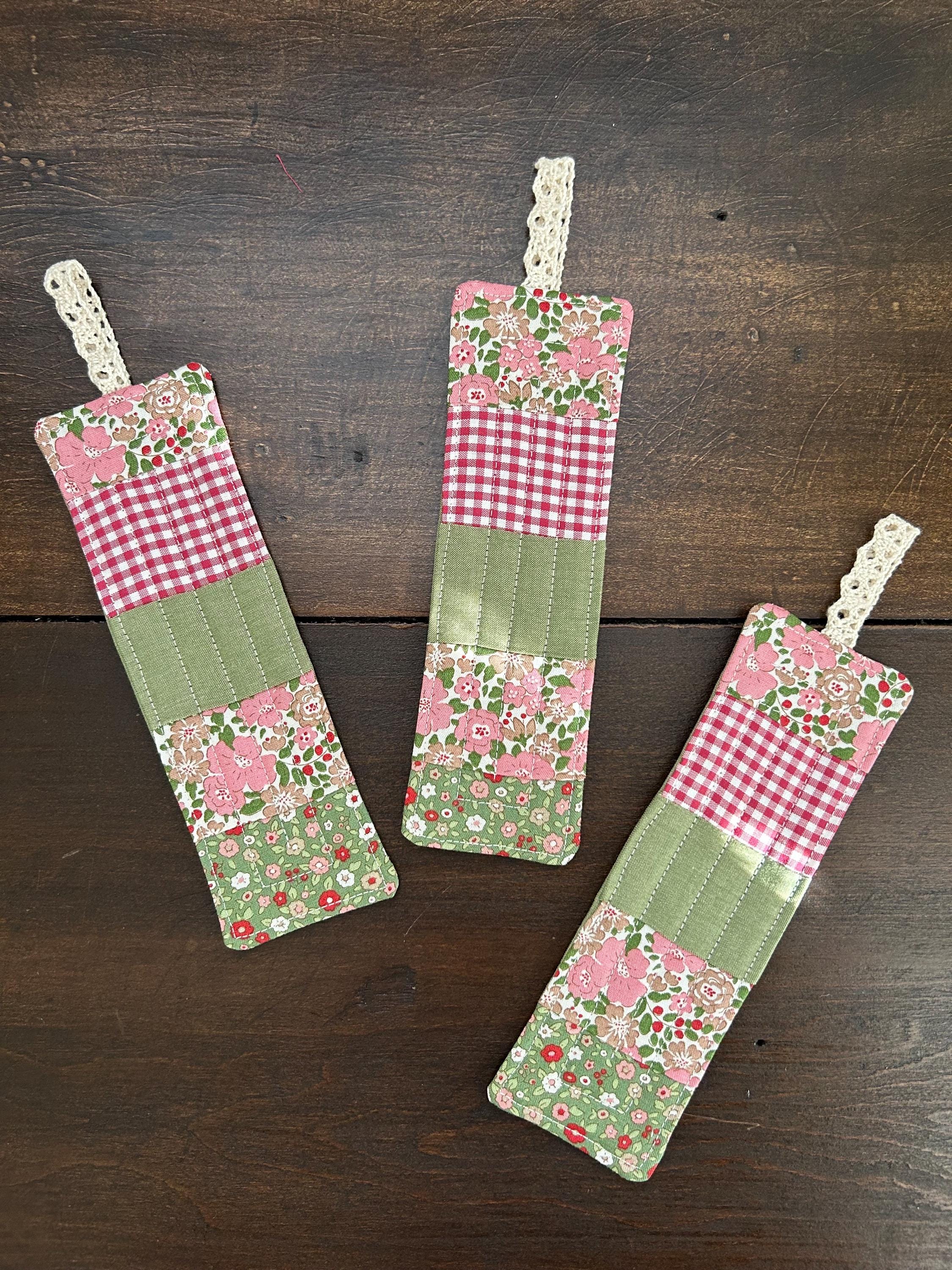 Quilted Bookmark, PDF Pattern, Bookish, Book Lover, Sewing Project ...