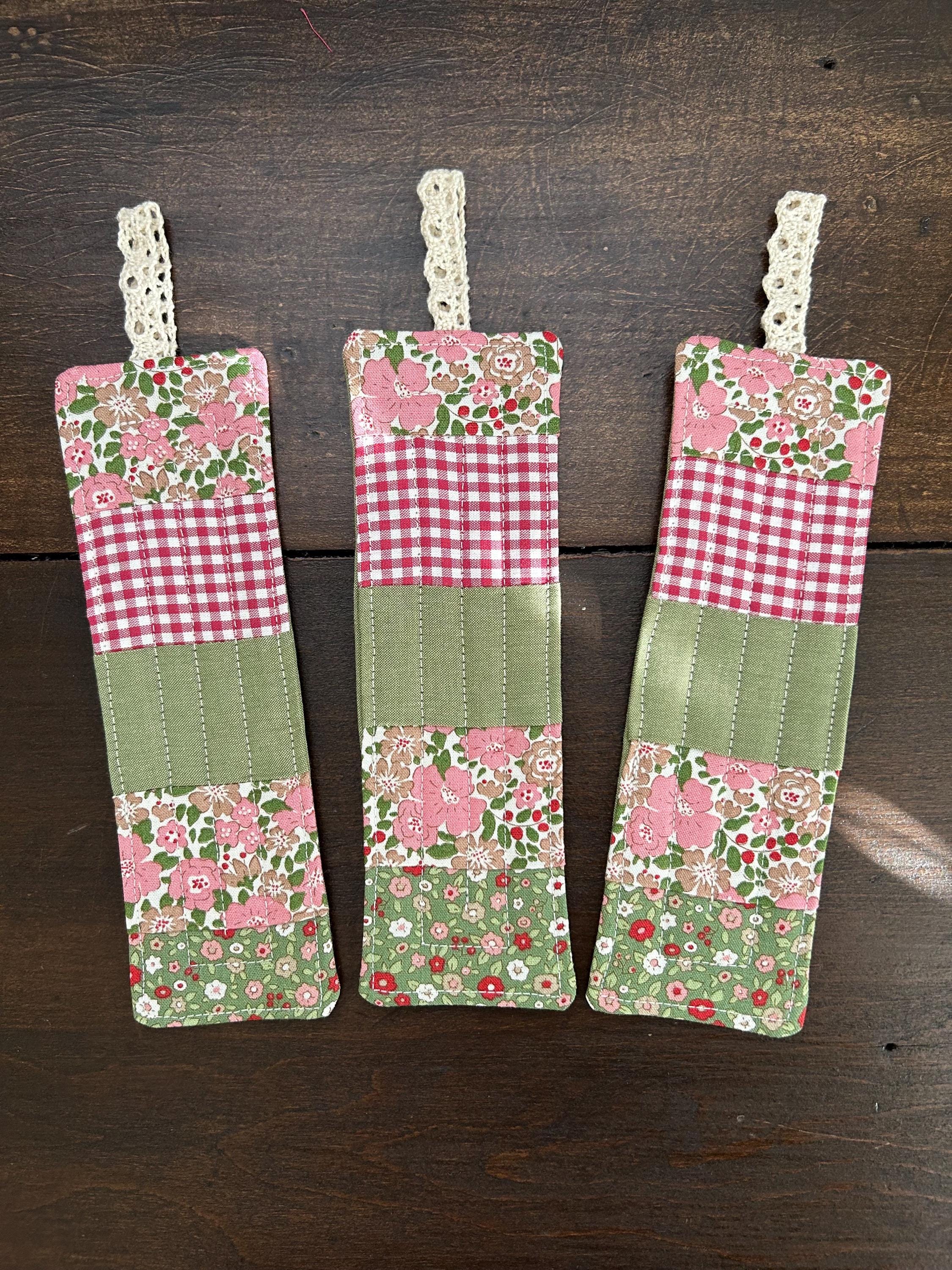 Quilted Bookmark, PDF Pattern, Bookish, Book Lover, Sewing Project ...