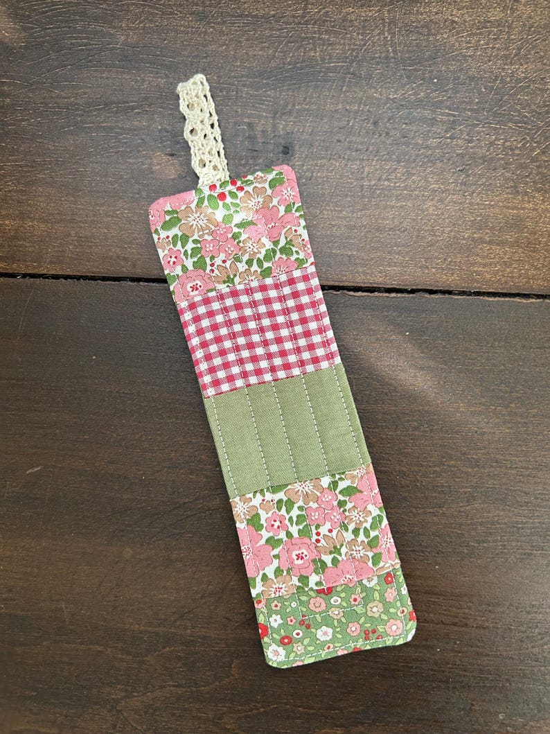 Quilted Bookmark, PDF Pattern, Bookish, Book Lover, Sewing Project ...