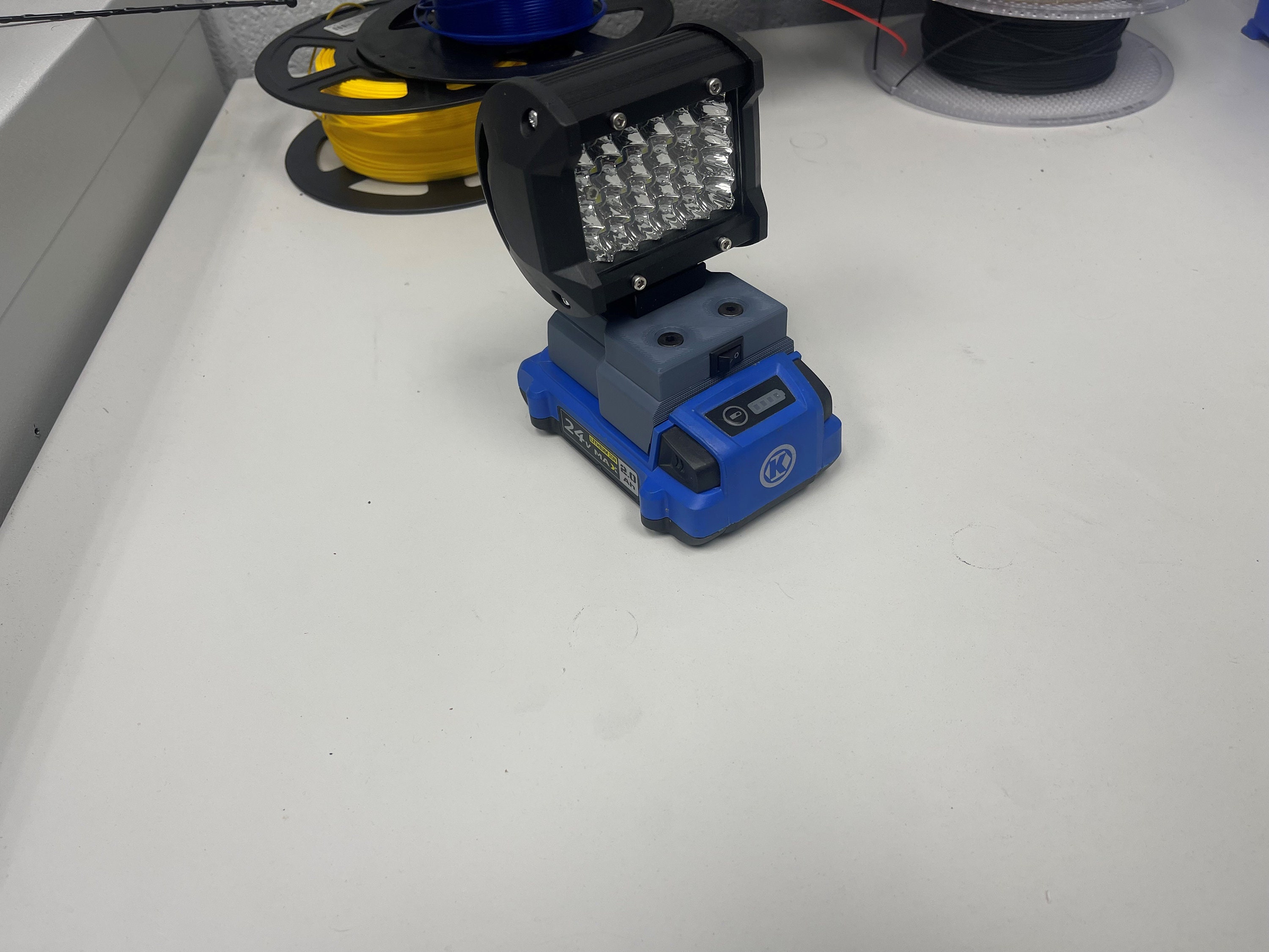 Kobalt LED Work Light Adapter Connector for Kobalt 20v Max Batteries ...