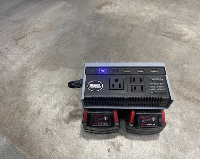 Milwaukee M18 Battery Inverter Adapter Portable Power Converter for ...