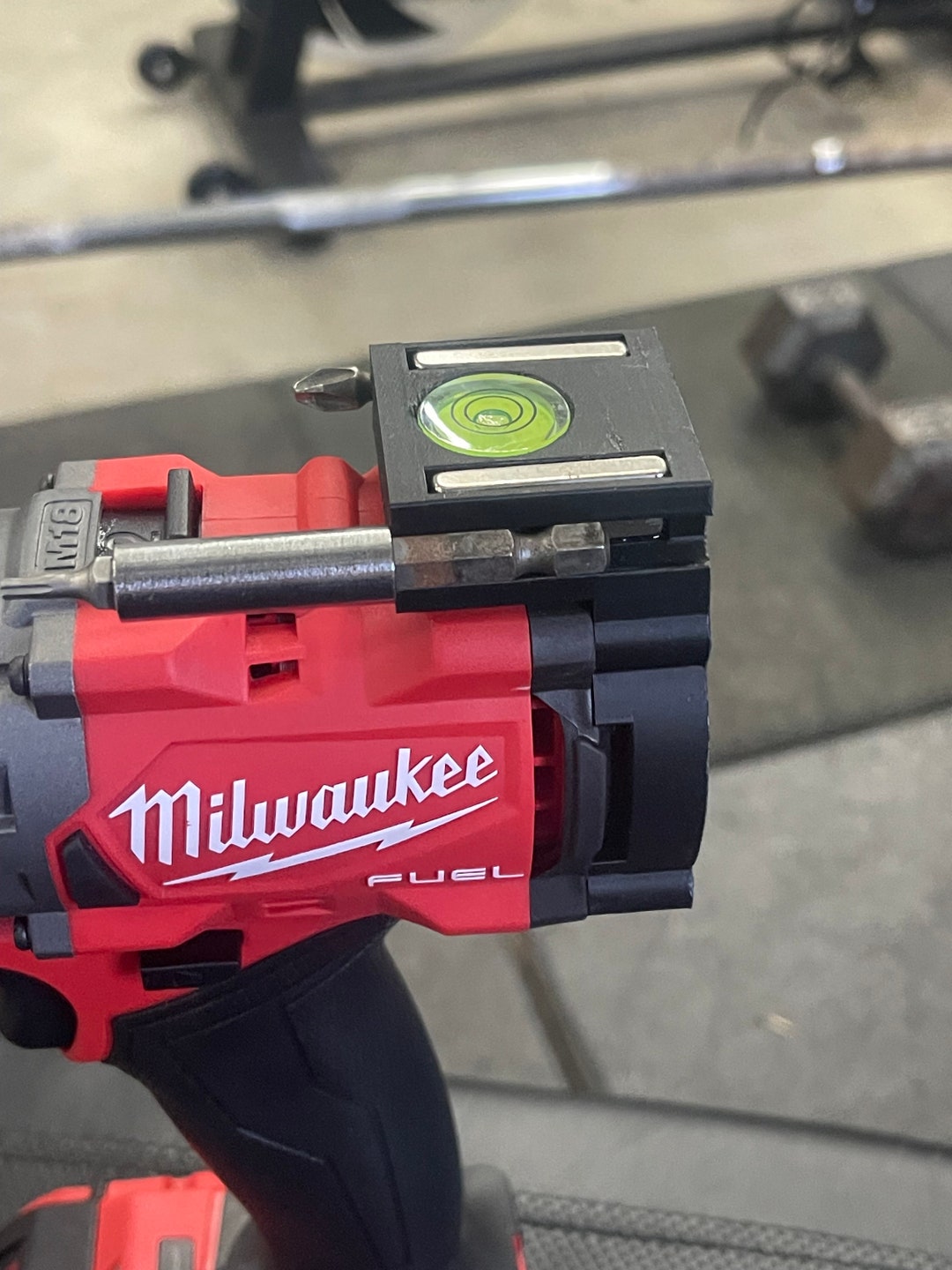 Milwaukee M18 Fuel Drill Combo Level Attachment With Speed Selection ...