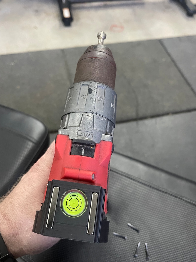 Milwaukee M18 Fuel Drill Level Attachment: USA Made - Etsy