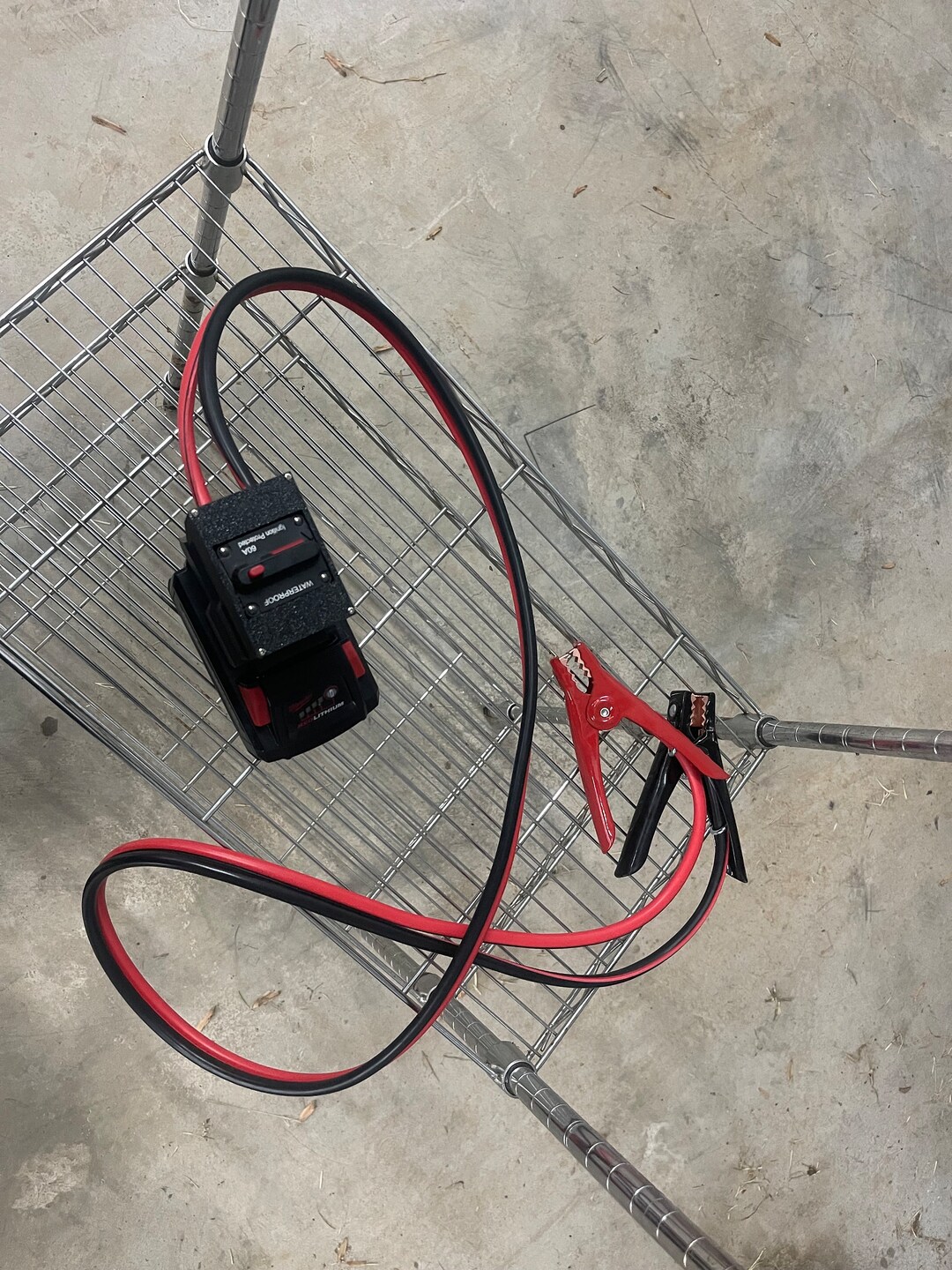 Adapter Connector Milwaukee M18 Jumperbox/jumpstarter for M18 Drill ...
