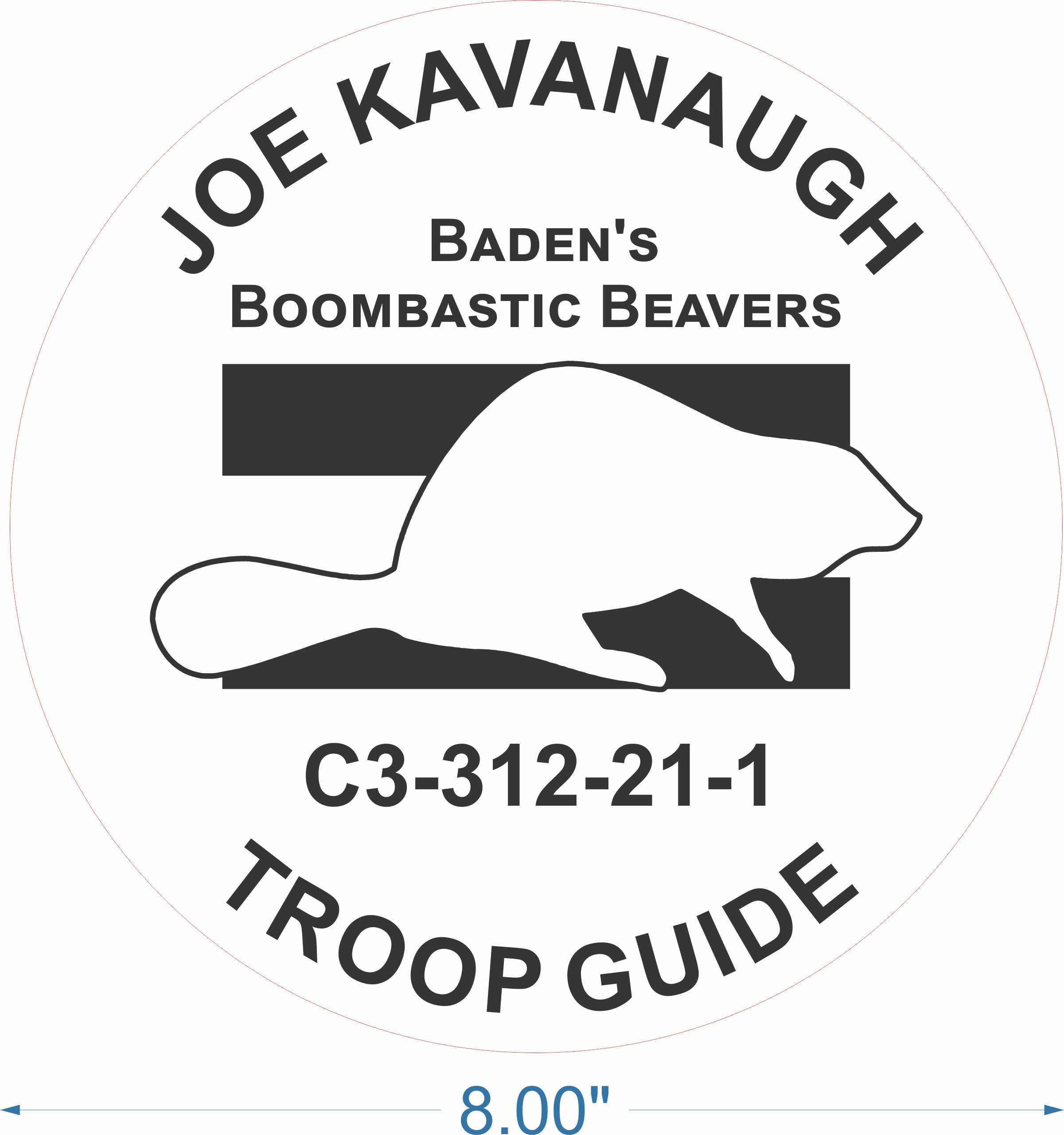 Wood Badge Troop Guide Plaque - Etsy