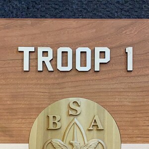 Wood Badge Troop 1 Flag - Etsy