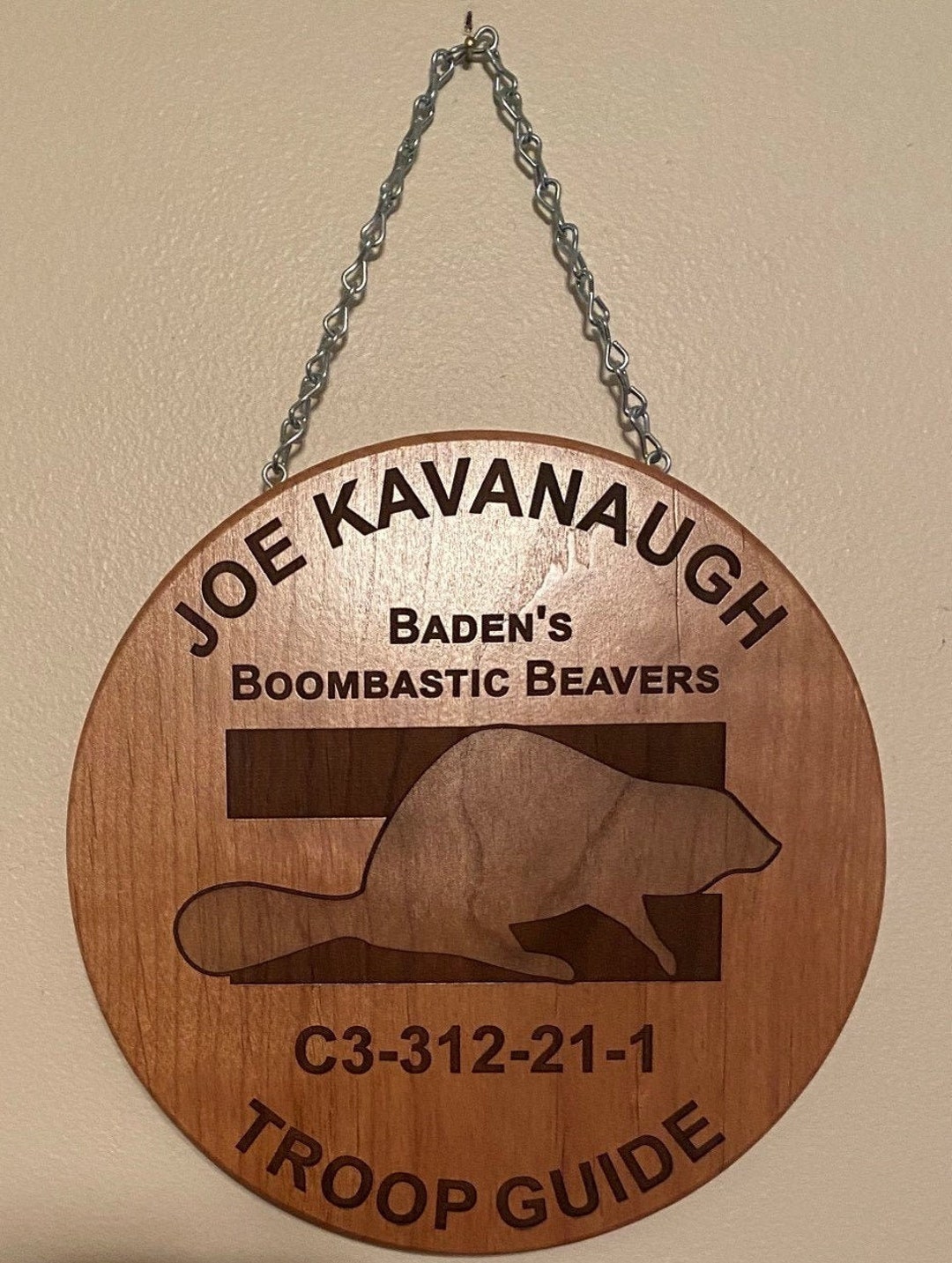 Wood Badge Troop Guide Plaque - Etsy