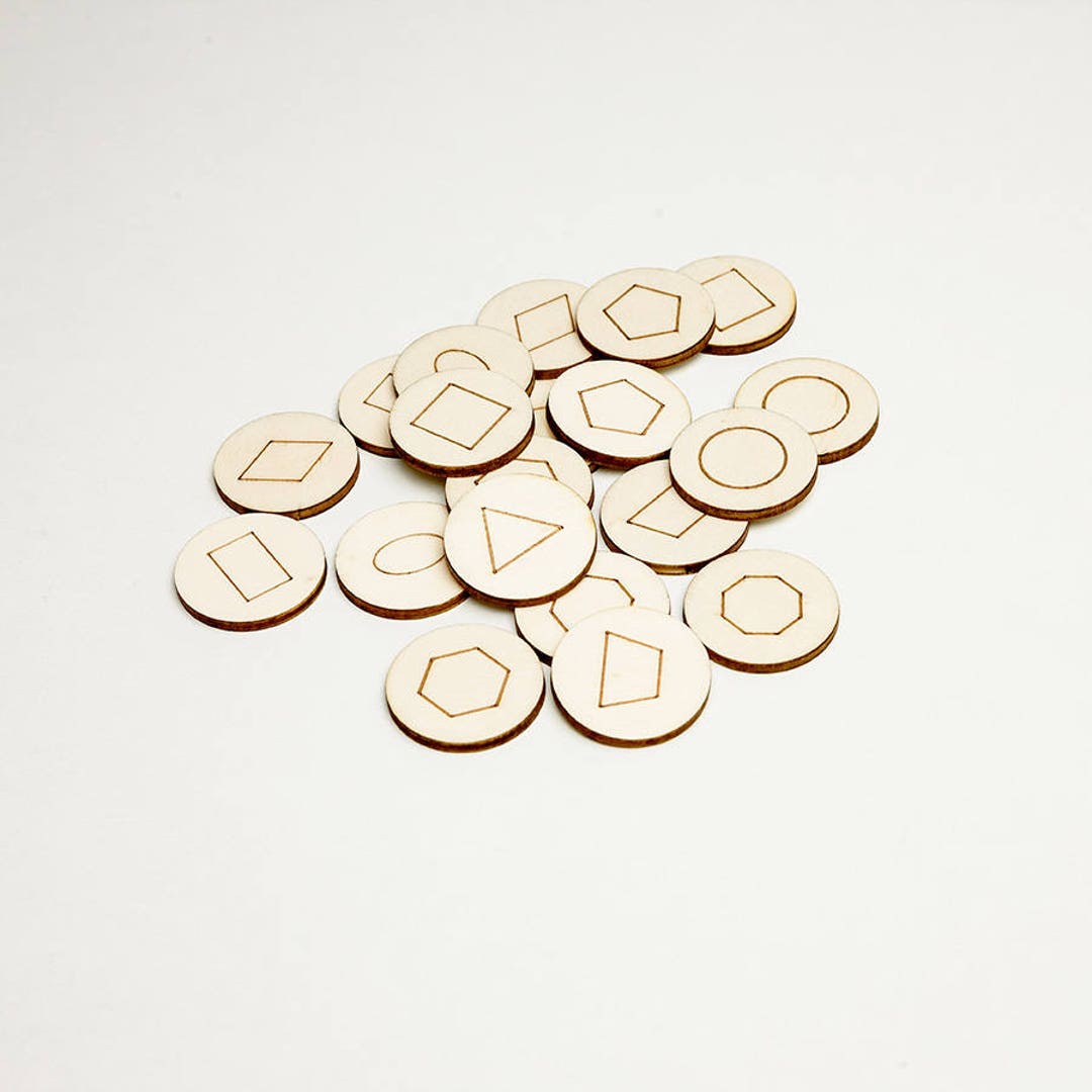 Memory Game Geometric Shapes - Etsy