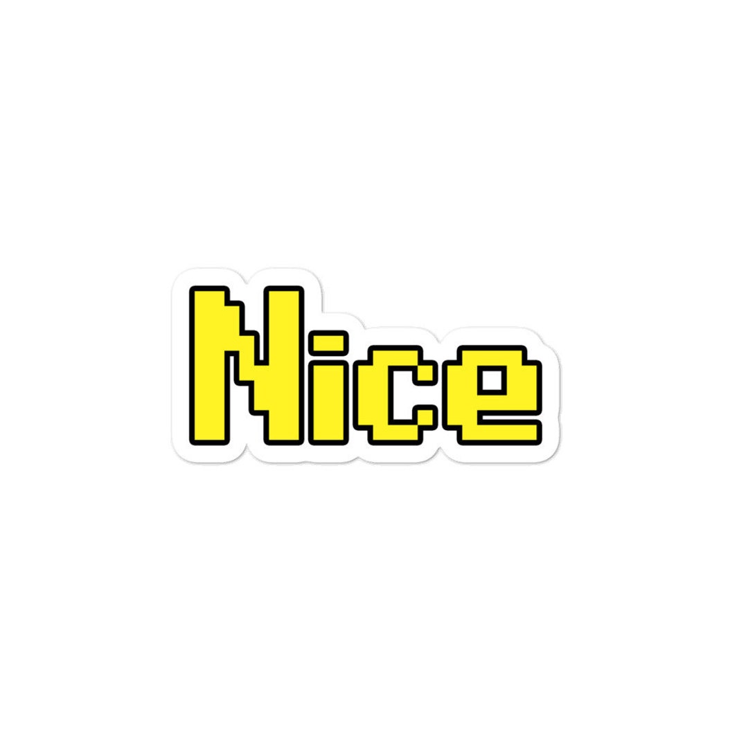Nice OSRS Sticker | Runescape Vinyl Decal - Etsy