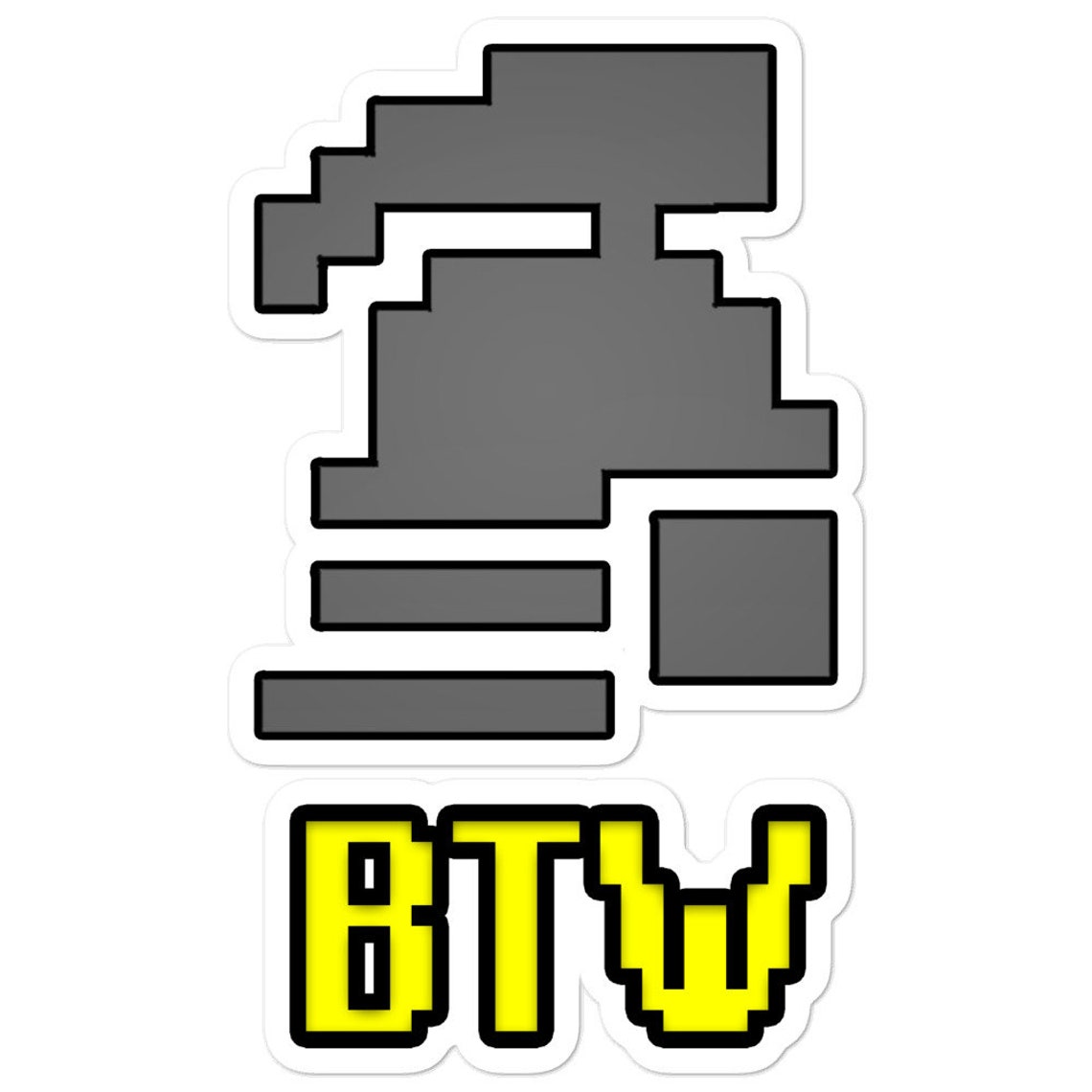 Old School Runescape OSRS Ironman BTW Sticker - Etsy