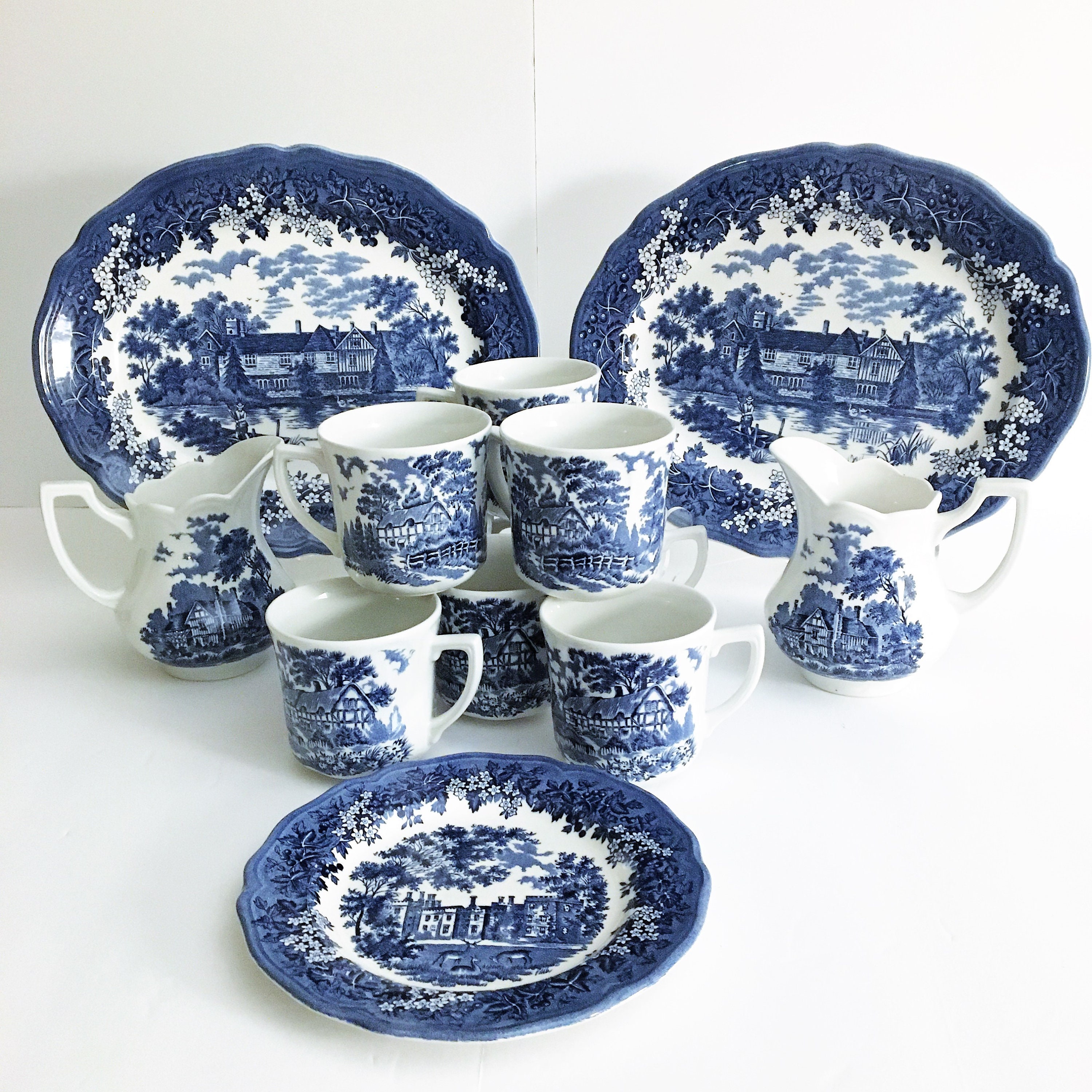 J&G Meakin Merrie England penshurst Place 13th - Etsy