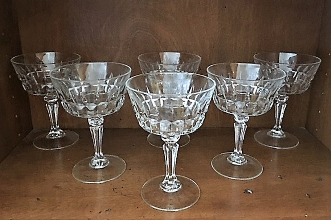 1 CHANTELLE / LADY VICTORIA Champagne Saucer / Tall Sherbet Glass ...