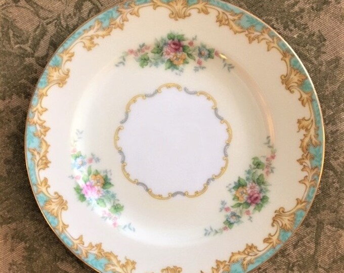 5 NORITAKE ADELA Bread & Butter Plates, Set of 5, Vintage Mismatched ...