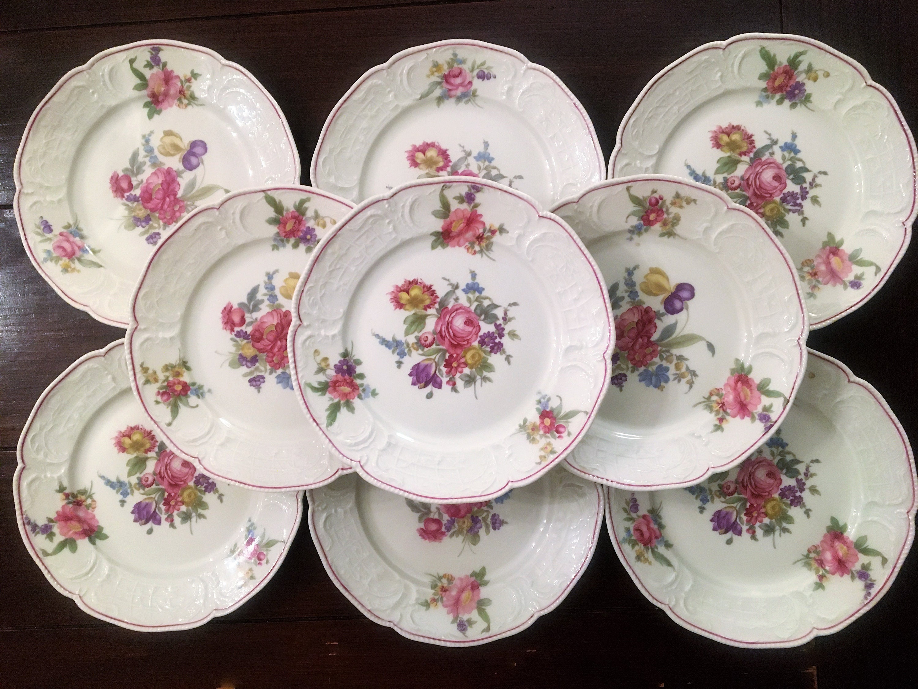 10 Vintage Rosenthal Selb-germany Sanssouci Dessert/b&b/app - Etsy