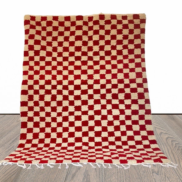 Checkered Rug - Etsy