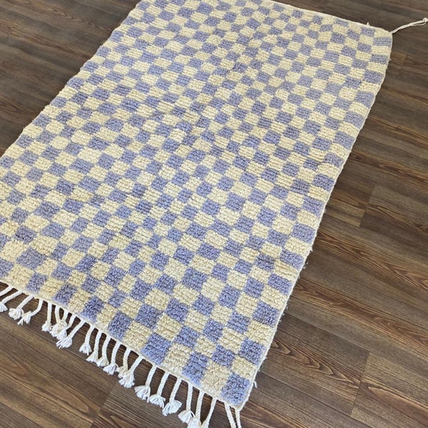 Checkered Rug - Etsy