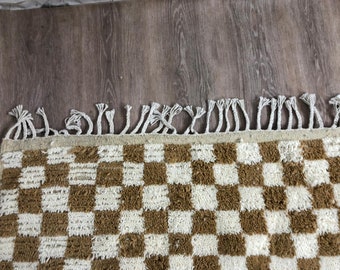 Moroccan Checkered Rug | Etsy