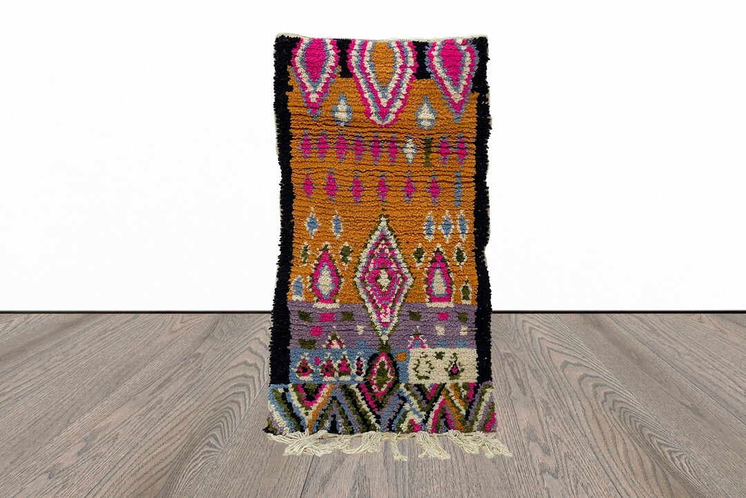 Berber Runner Rugs. Hand Woven Tribal Moroccan Rug - Etsy