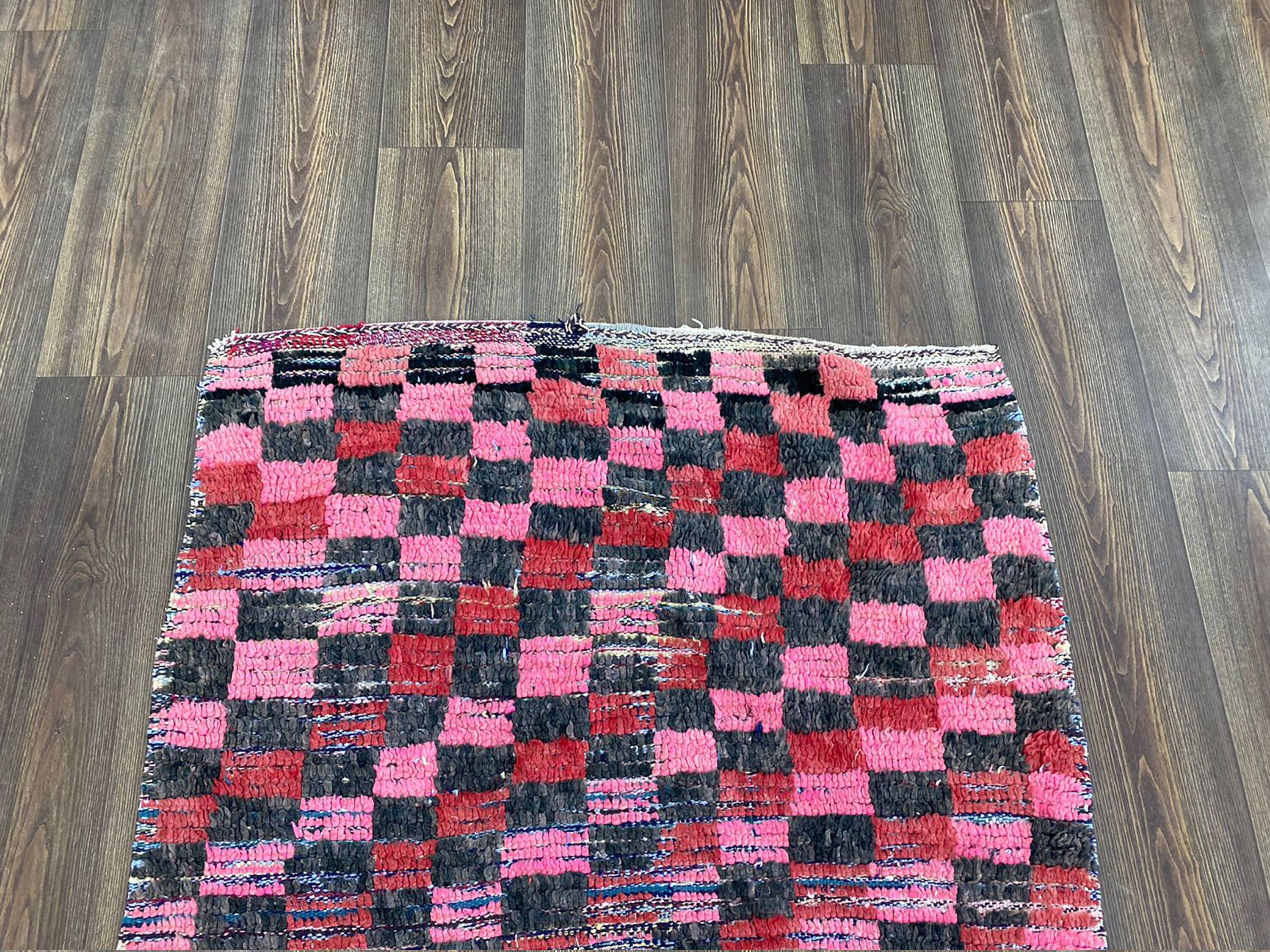 Rugs Floor & Rugs Moroccan 3x7 feet Colorful Carpet Vintage Moroccan ...