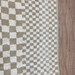 Checkered Beige and White Area Rug. - Etsy