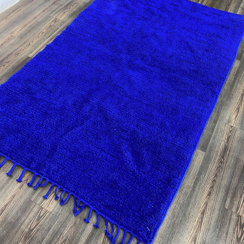 Blue Rug - Etsy