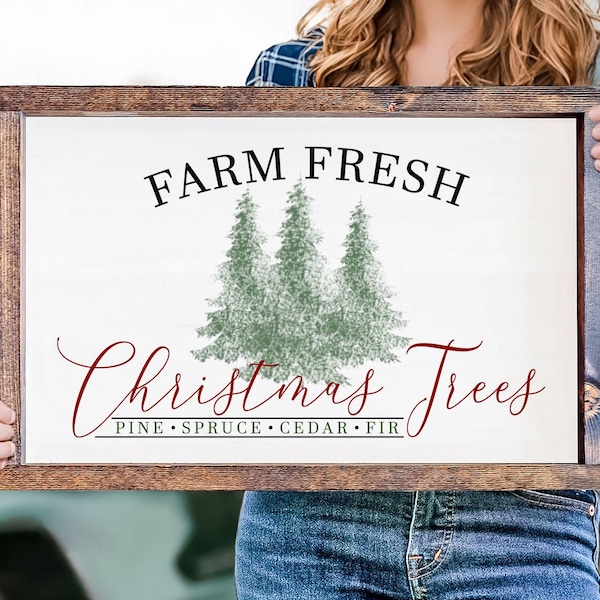Christmas Tree Farm Sign - Etsy