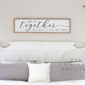 Signs Above Bed - Etsy