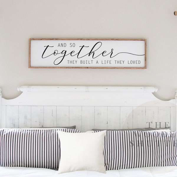 Signs for Above Bed - Etsy