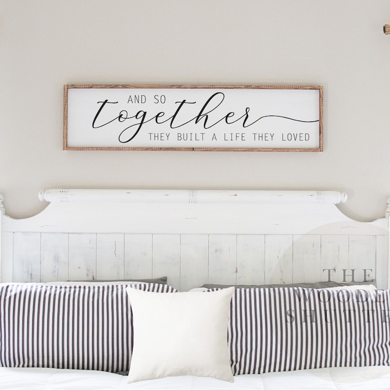 Signs Above Bed - Etsy