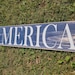 Rustic AMERICA Wood Sign: Patriotic Reclaimed Wood Decor - Etsy