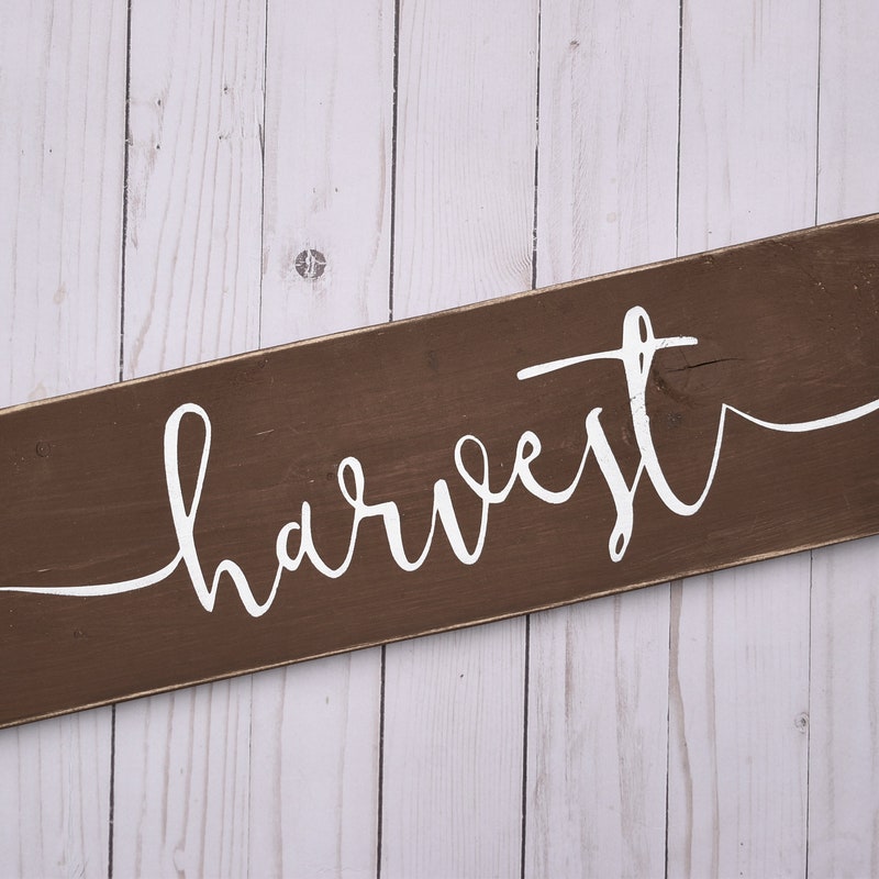 Harvest Signs - Etsy