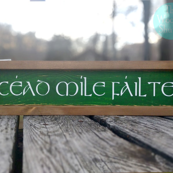 Cead Mile Failte - Etsy