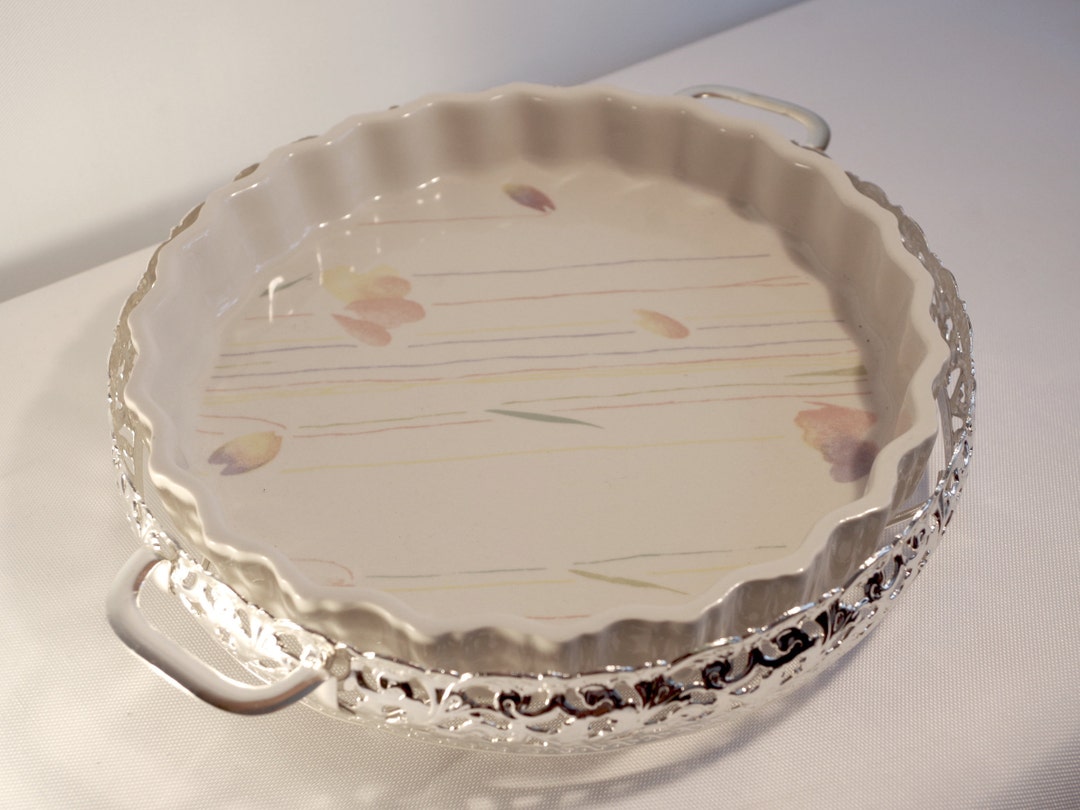 Midwinter Calypso Style Range Flan Dish With Tray - Etsy