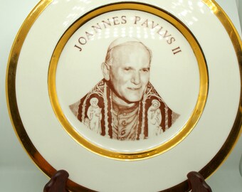 Pope John Paul Ii Plate - Etsy
