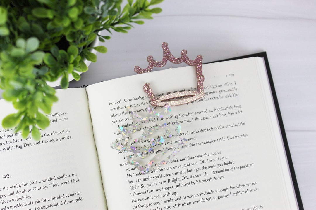 Custom Crown Acrylic Bookmark – Teacher Gift, Easter Basket Stuffer ...