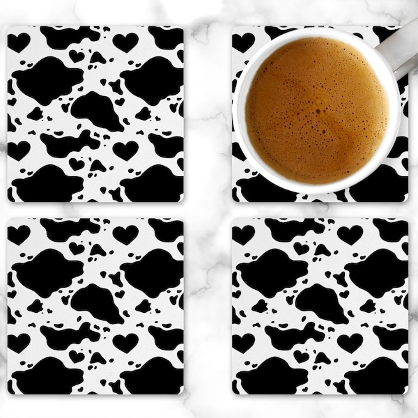 Cow Print Fabric - Etsy