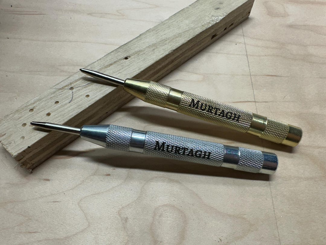 Personalized Spring-loaded Center Punch, Glass Breaker, Hole Punch ...