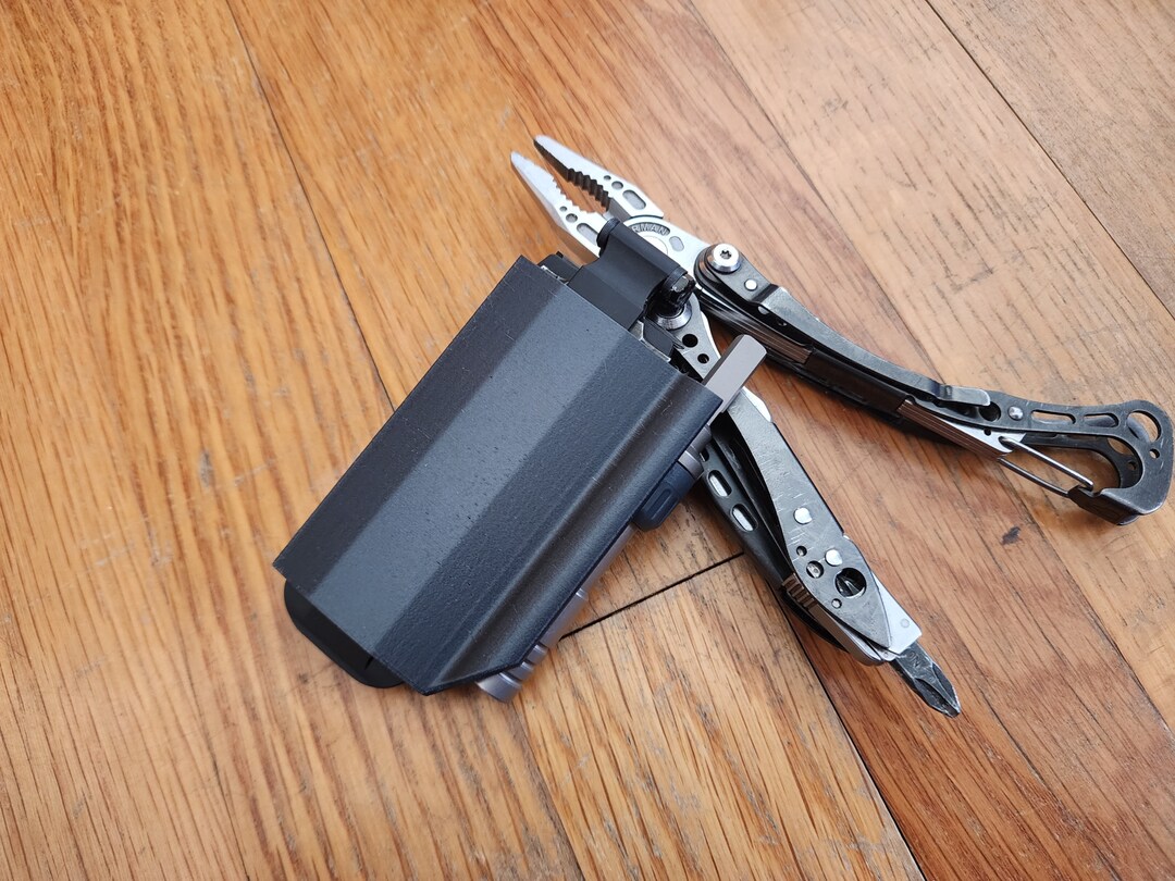 Leatherman Bit Kit and Ratchet Driver Sheath Organizer Case or Bit ...