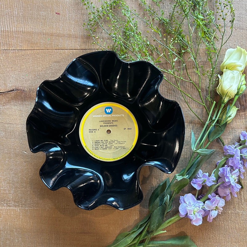 Record Bowls - Etsy