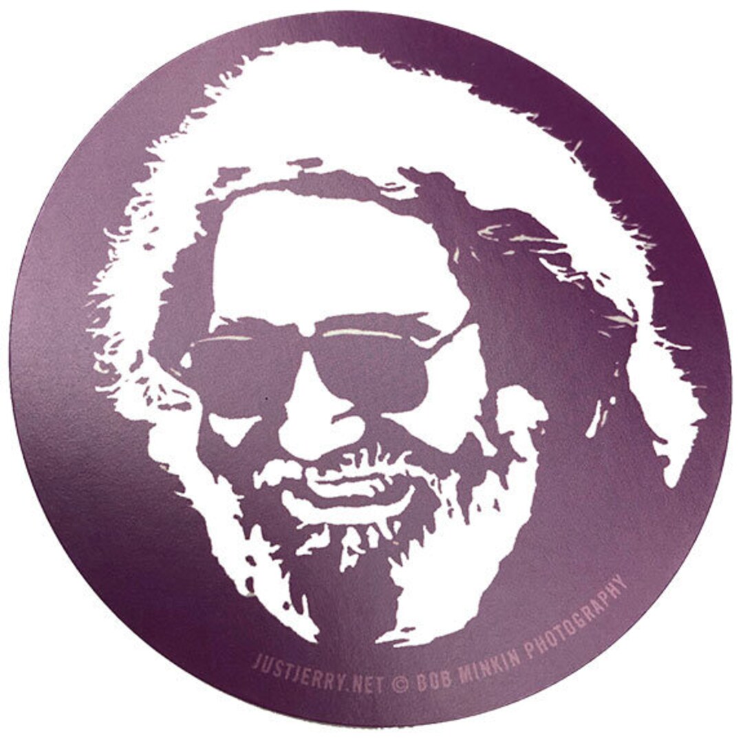 Jerry Garcia Stickers — Pack of 10 Stickers - Etsy